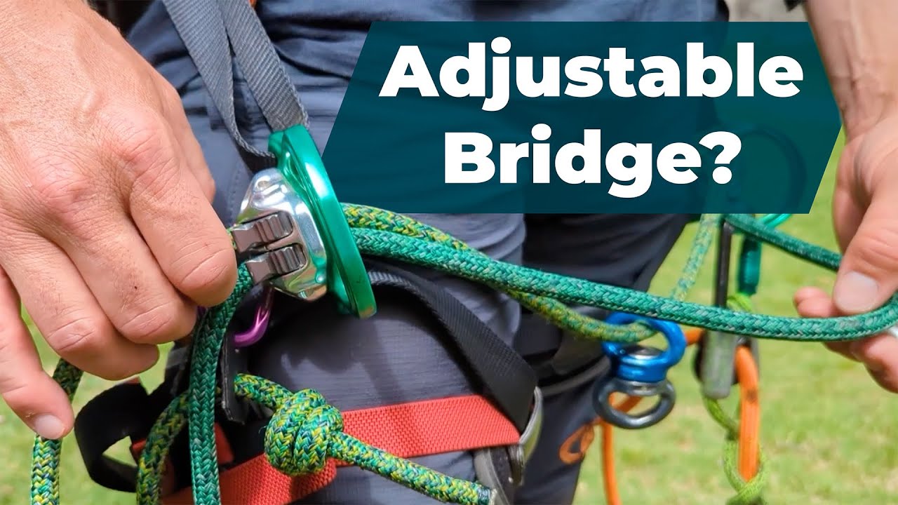 Adjustable Bridges Make Tree Climbing Easier - DMM Kinisi Max Saddle at ...