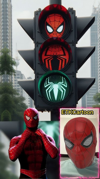 Superheroes but traffic lights 🚦 🤩 #marvel #superhero - YouTube