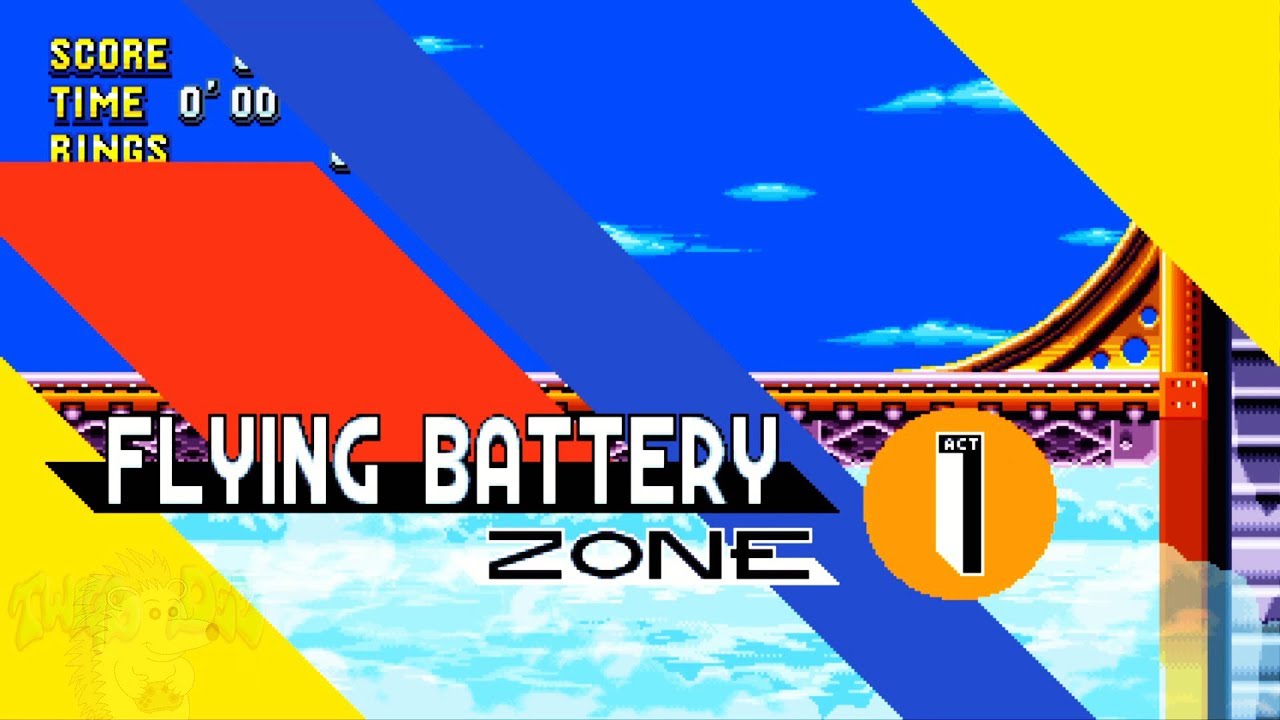 Sonic Mania - Flying Battery Zone Act 1 & 2 Gameplay 🔹 No Commentary ...