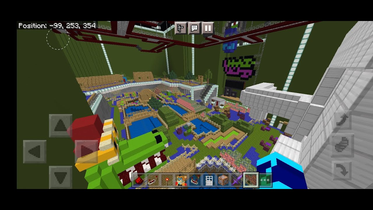 Create a Map Fnaf security breach Minecraft - YouTube