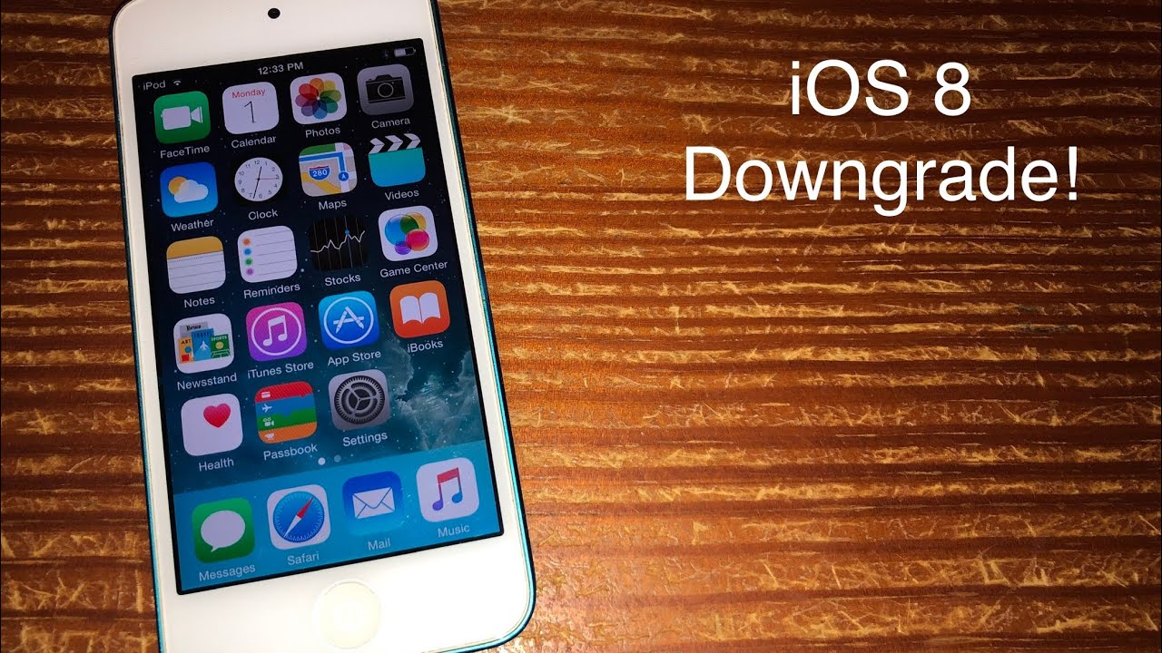 How To Downgrade the iPhone 4S/5, iPod 5, iPad 2/3/4/Mini 1 to iOS 8 in ...