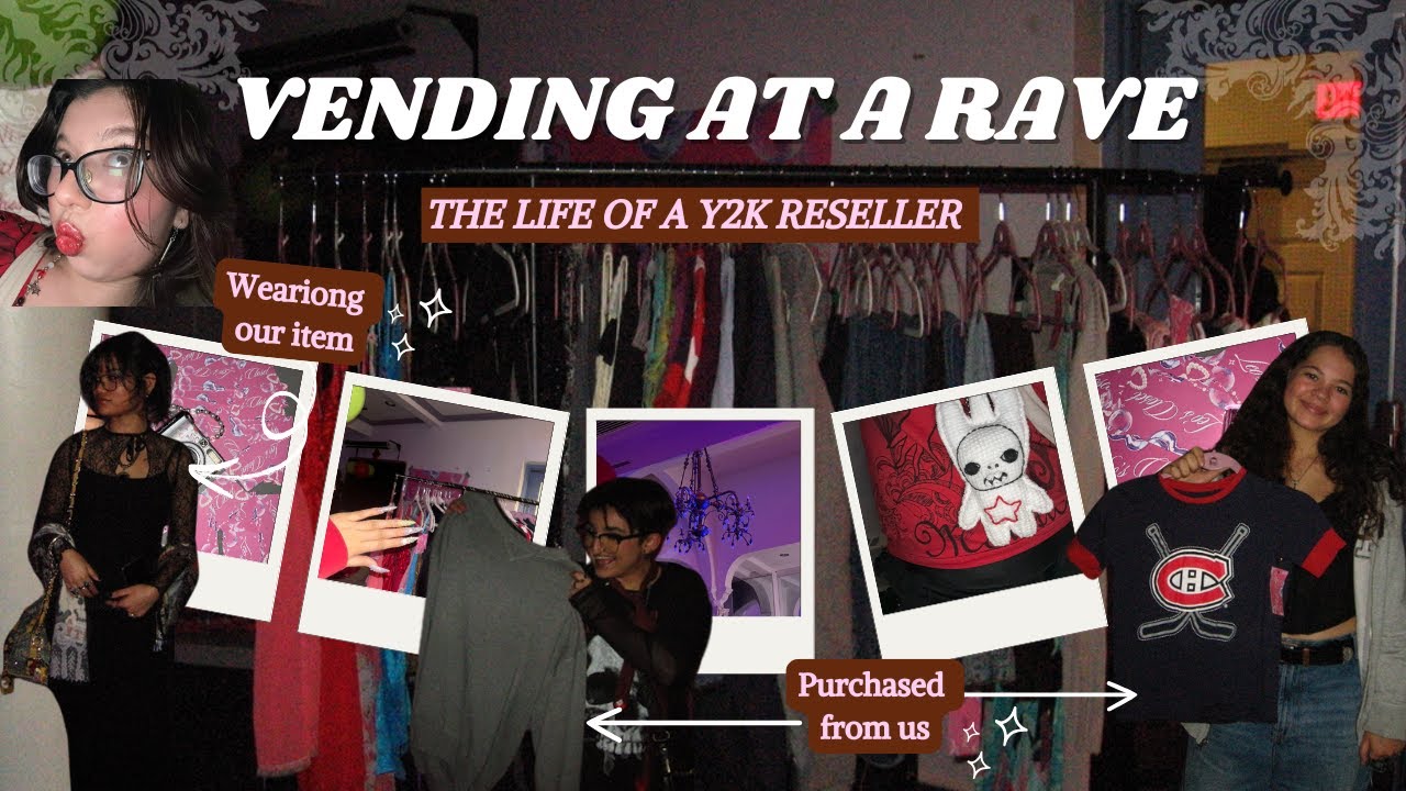 LIFE AS A Y2K RESELLER IN TORONTO... VENDING AT A RAVE - YouTube
