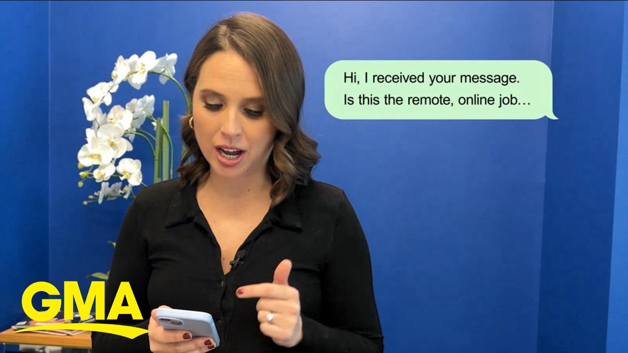 Inside the rise of fraudulent text scams - YouTube