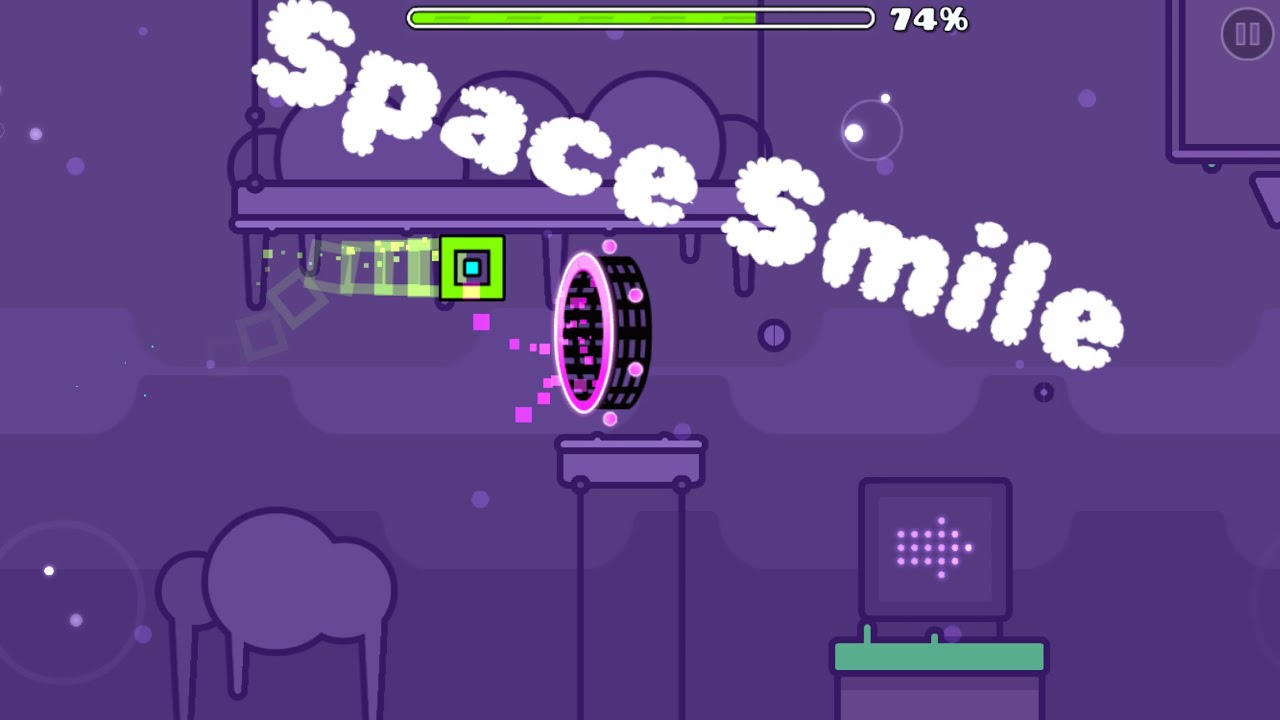 Space Smile - I finally beat this bruh - Geometry Dash - YouTube