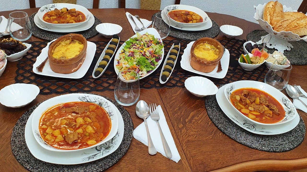 Meny Iftari,gjellë me patate,speca me kajmak dhe sallatë🤲🥰 - YouTube