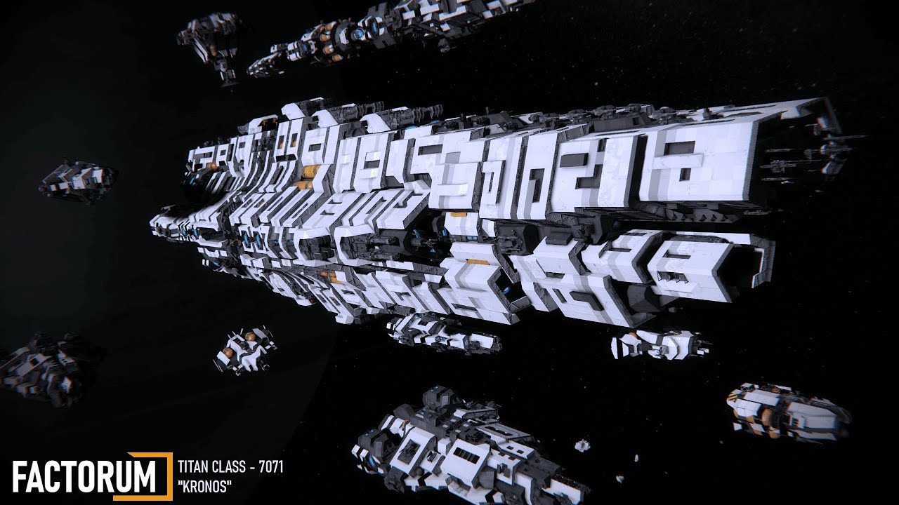 The Kronos!!! A space engineers showcase - YouTube