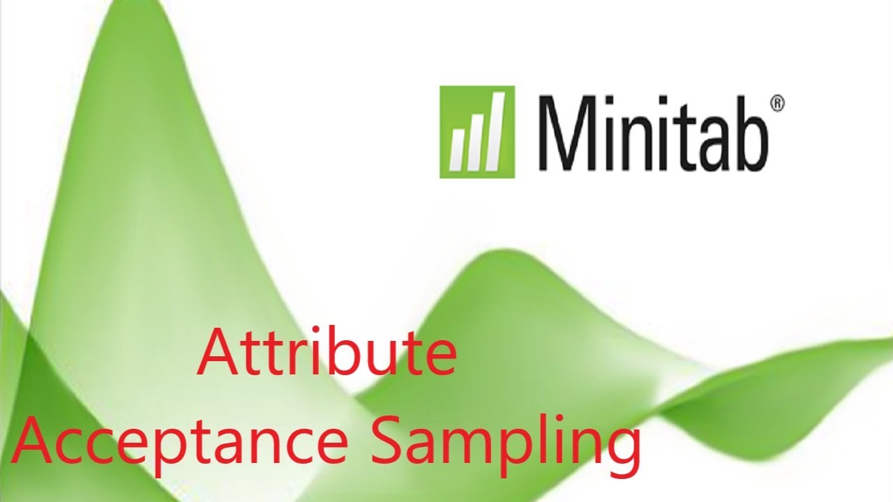 Attribute Acceptance Sampling-Minitab - YouTube