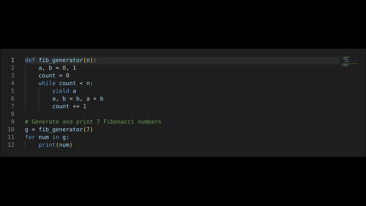 Python Interview Question: Generator functions and yield keyword - YouTube