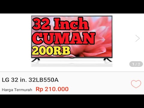 Daftar Harga TV Led LG 32 inch Terbaru || Super Murah Cuman 200rb - YouTube