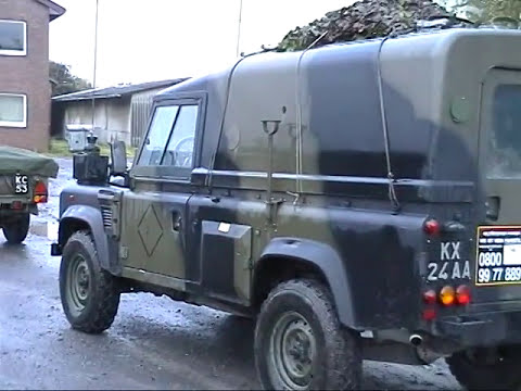Teil 4 British Army Exercise Rhino Charge 2004 Manöver Land Rover ...