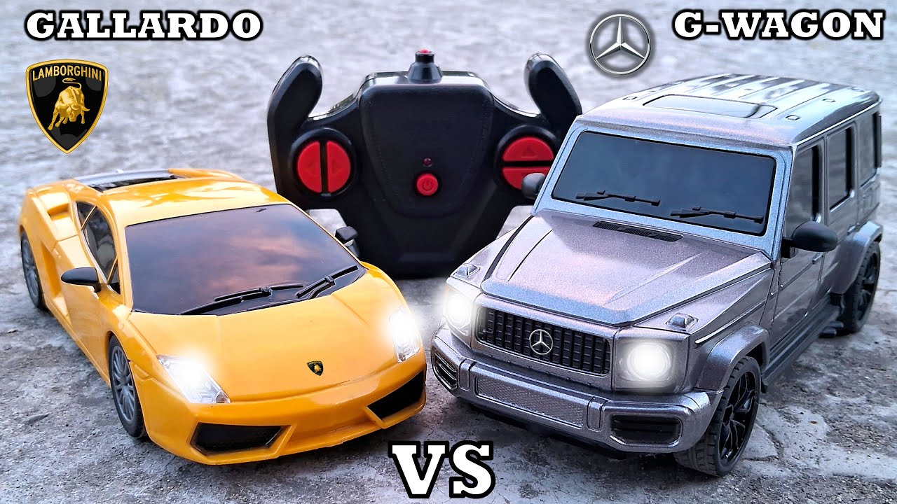 Fastest RC Lamborghini Gallardo Vs Fastest RC Mercedes G-Wagon - Gyan ...