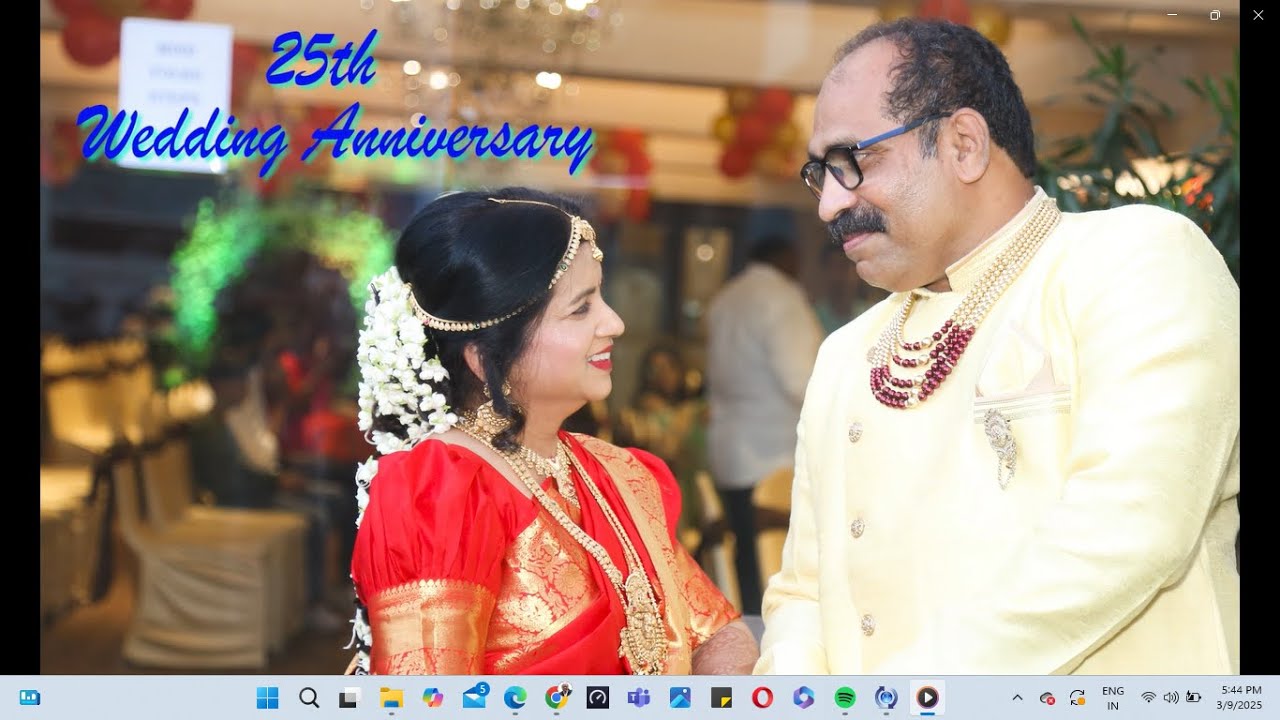Swati Satish - 25th Wedding Anniversary - Short Video - YouTube