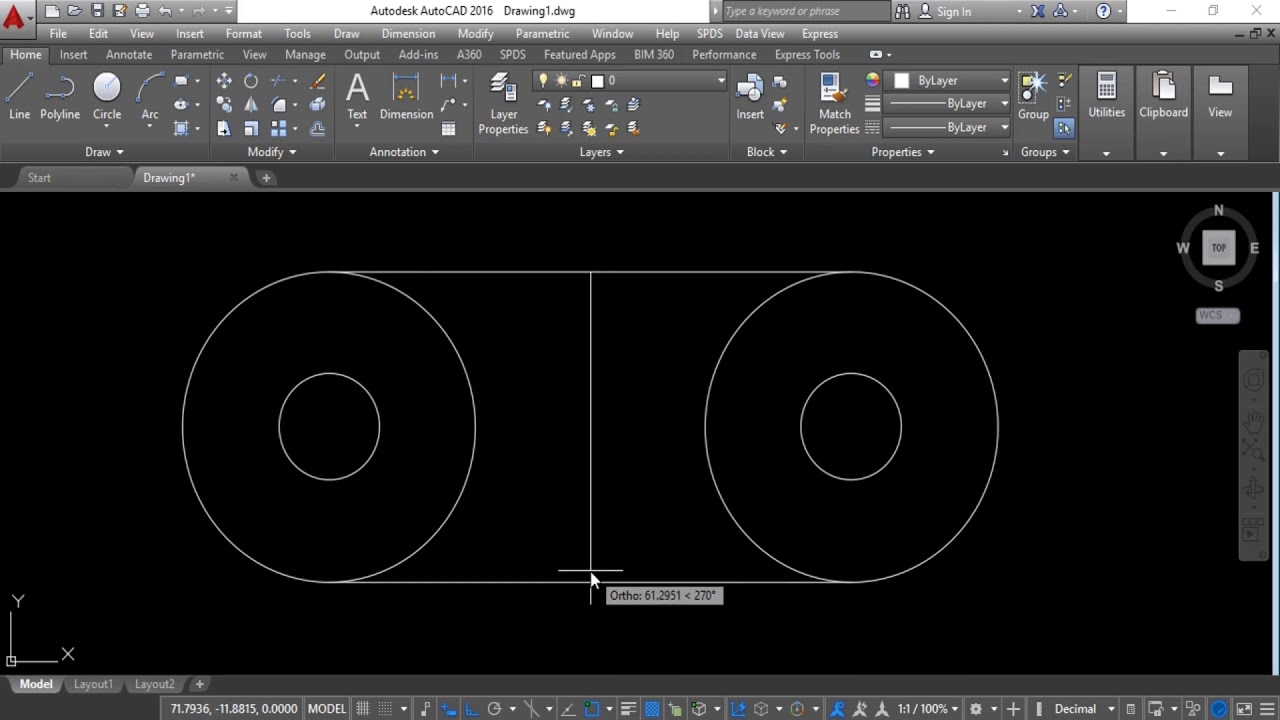 Belajar 3D Modelling AutoCAD - CS Bracket - YouTube