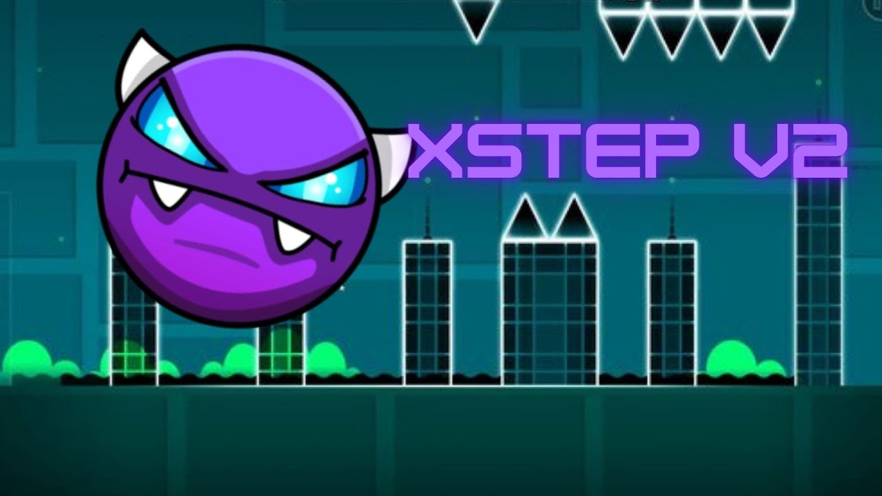 Xstep V2 by IIINeptuneIII (easy demon) geometry dash - YouTube