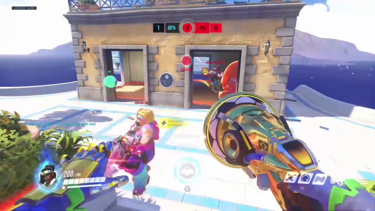 (Overwatch) Lucio Beating Off The Map - YouTube