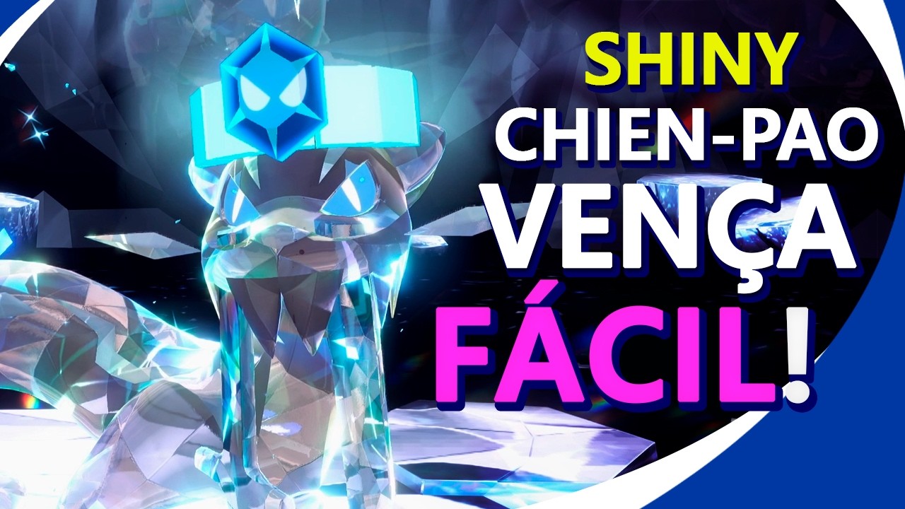Tera Raid SHINY CHIEN-PAO com a MELHOR BUILD - Pokémon Scarlet e Violet ...