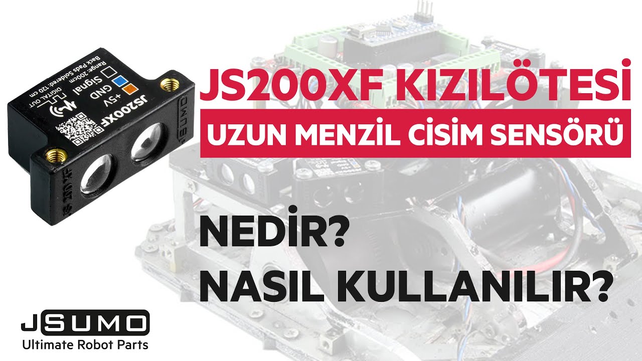 JS200XF Kızılötesi Uzun Menzilli Cisim Sensörü Tanıtımı - YouTube