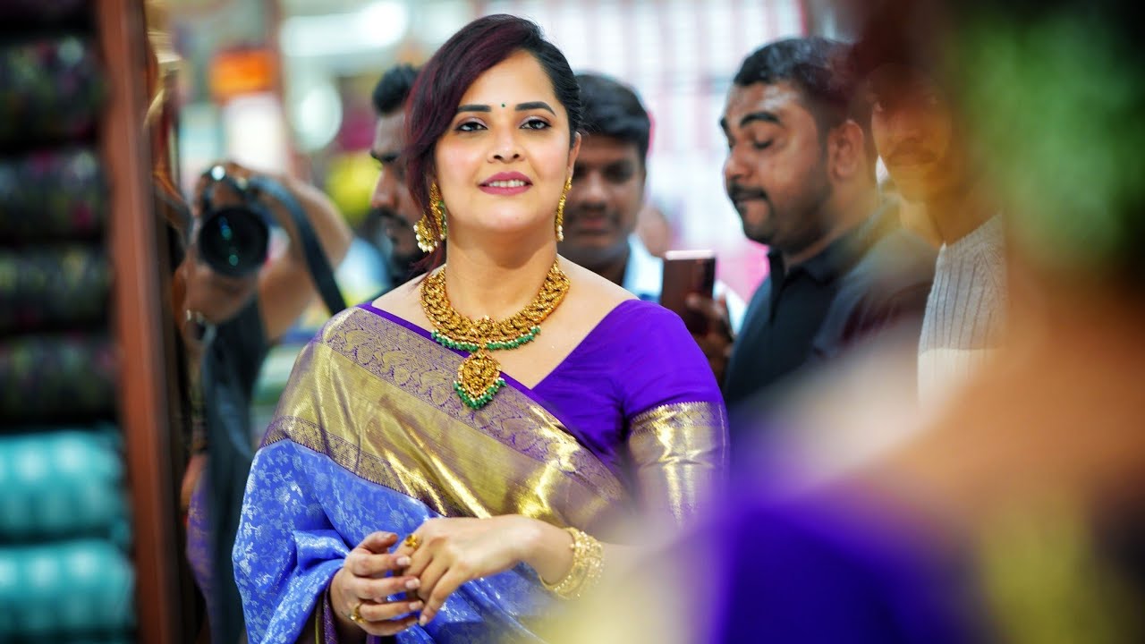 Grand Opened GV MALL at Nandyal By @itsme_anasuya @thegvmall @gvmall ...