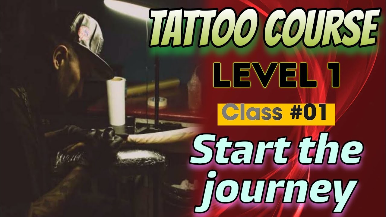 START THE JOURNEY🏃🏻 / TATTOO COURSE📌 LEARN TO TATTOO FROM SCRATCH CLASS ...