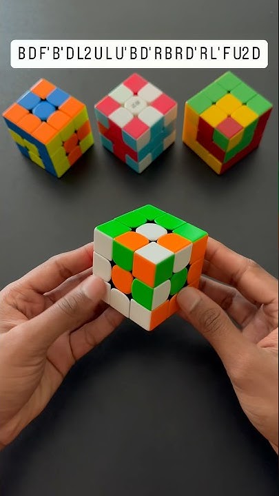 How to make Checkerboard Cube in a Cube Pattern #shorts - YouTube