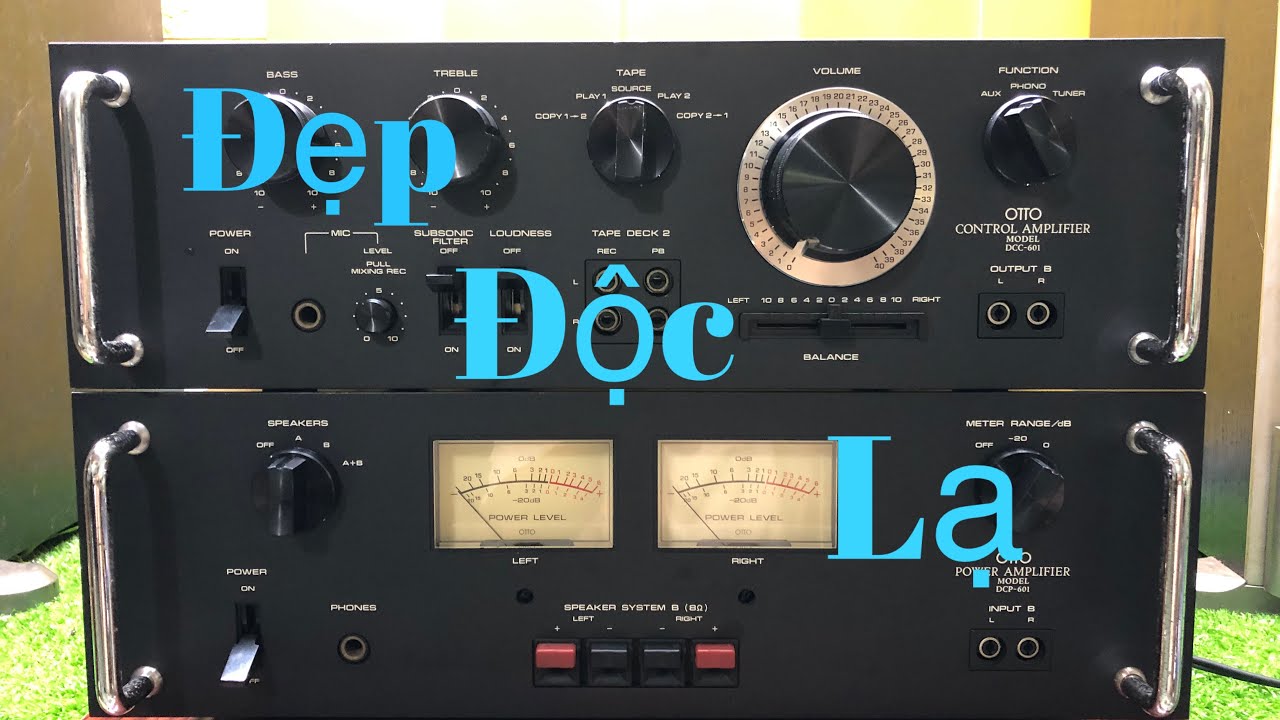 (Đã bán) Hàng độc địa -pre pow OTTO DCC601-DCP 601 cực đẹp☎️👉0989071704 ...