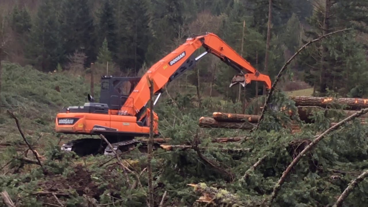 Shovel logging part 5 - YouTube