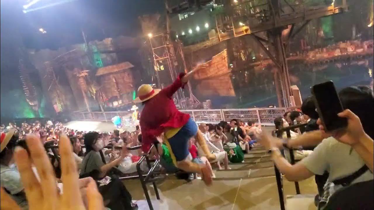 2023 usj 원피스 프리미어 쇼 - YouTube