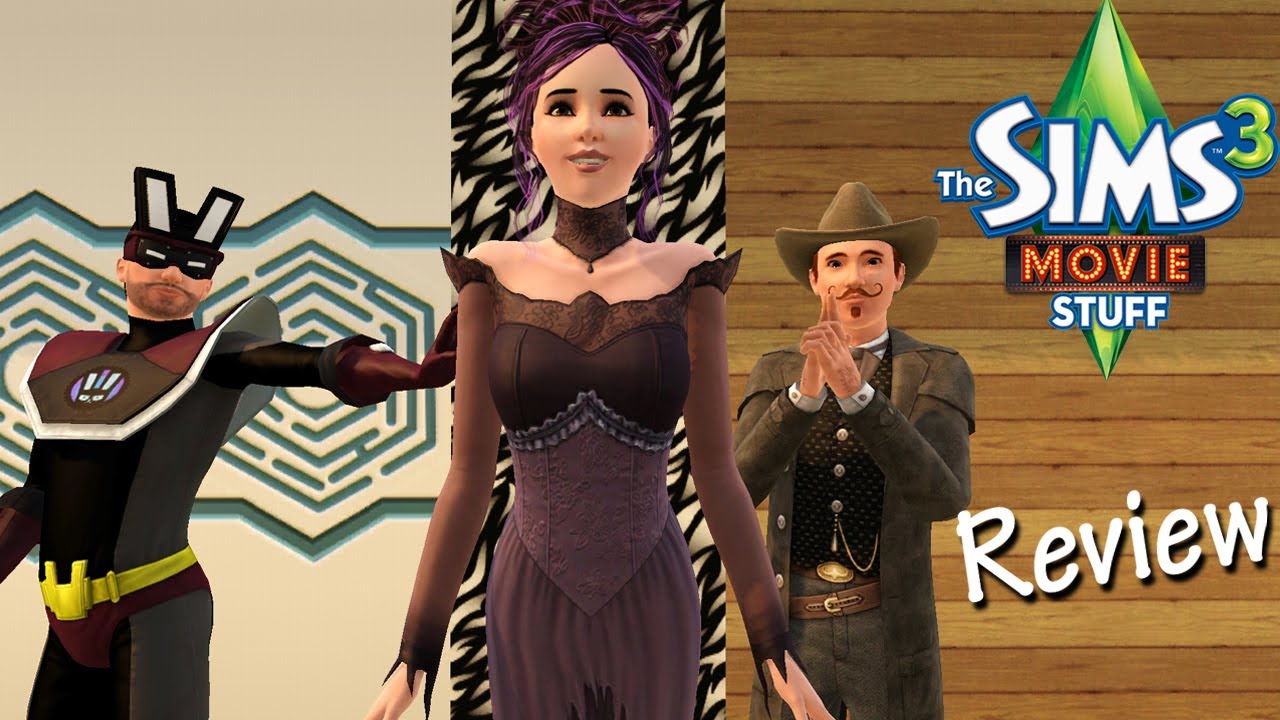 Review: The Sims 3 Movie Stuff - YouTube