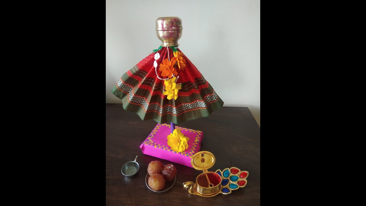 Easy DIY | Making Gudi at home (गुड़ी पड़वा) | Easy Gudi Making Idea ...