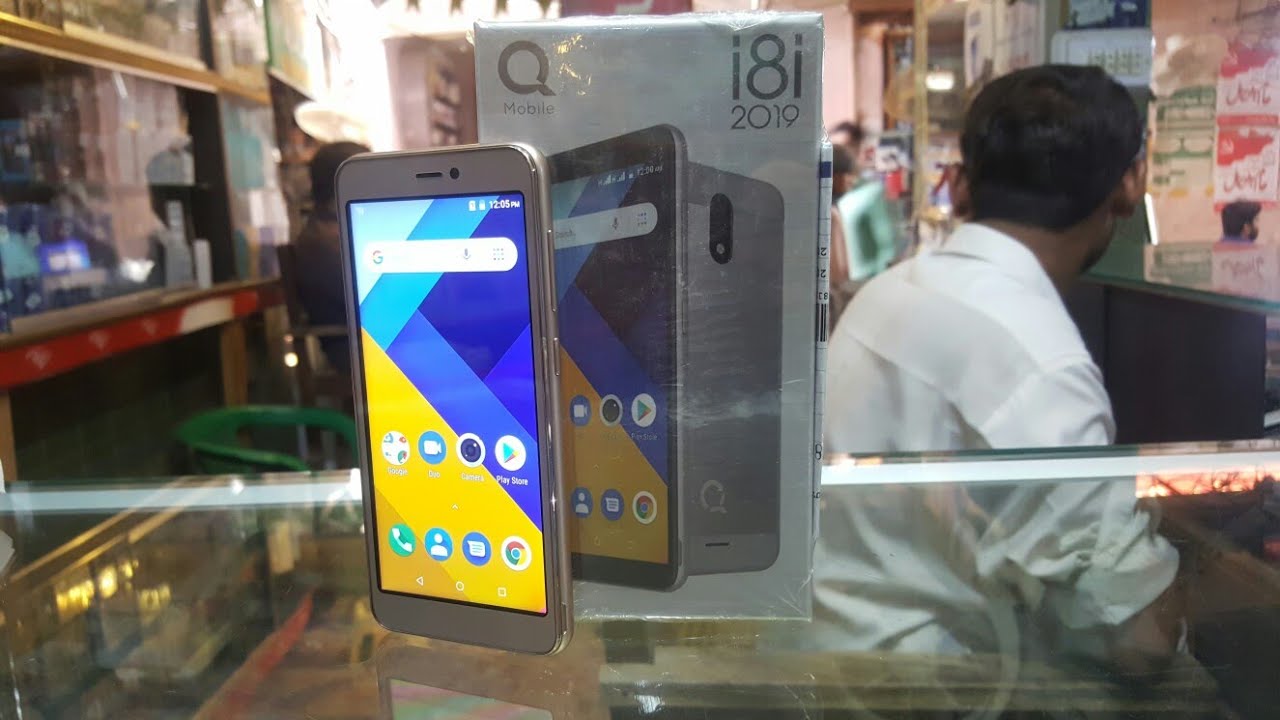 Qmobile i8i 2019 unboxing - YouTube