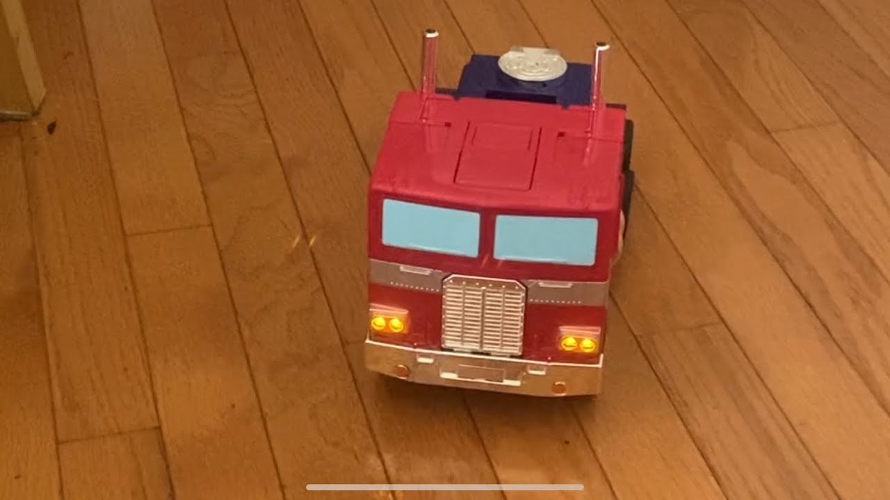 Transformers R/C converting optimus prime - YouTube