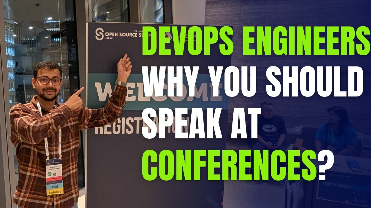 Why DevOps Engineers Should Aspire to Speak at Conferences - YouTube