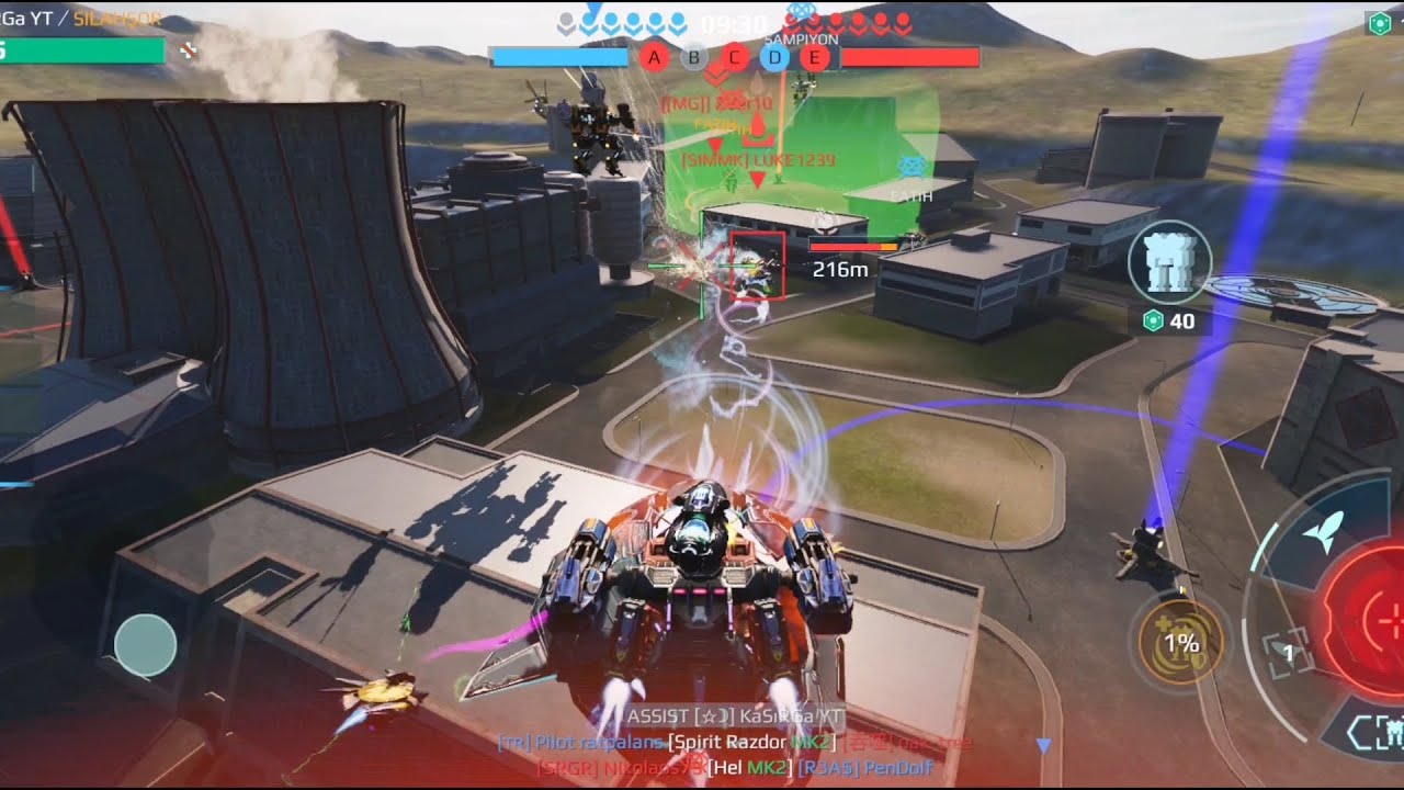 Get a burst kill with War Robots Condor - YouTube