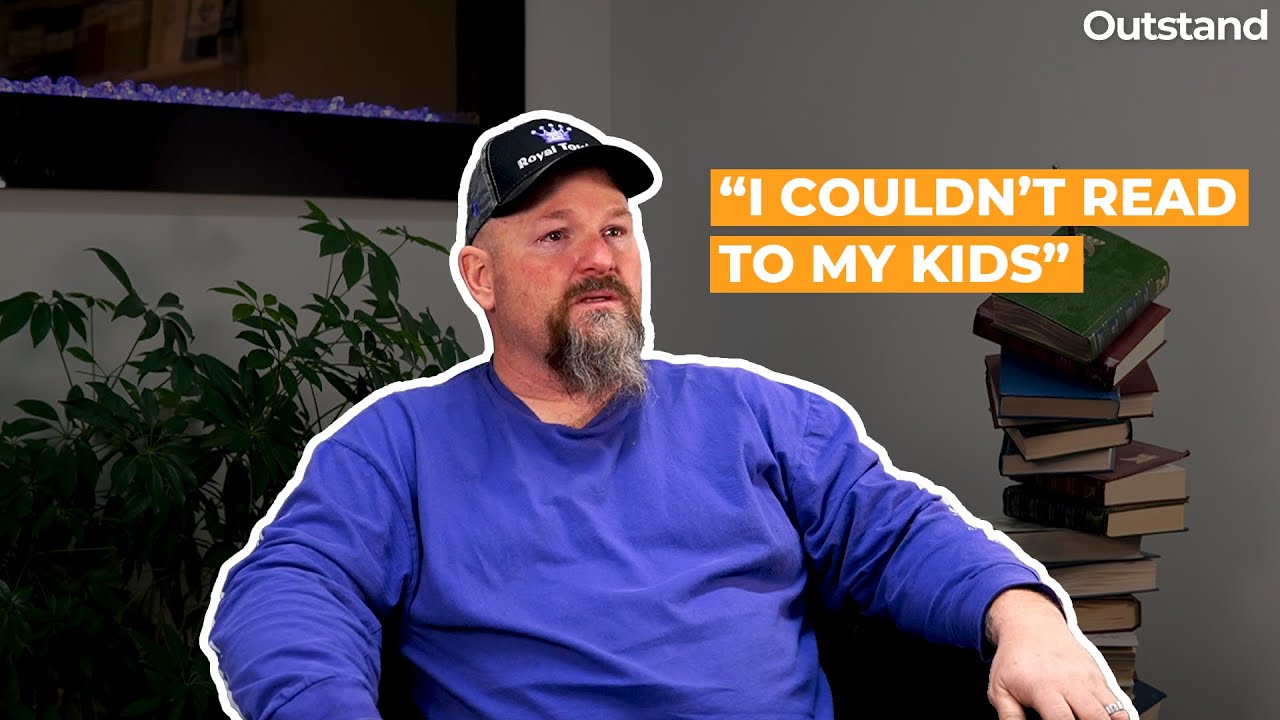 Craig Layton talks about his battle with literacy - YouTube