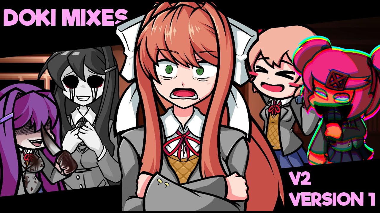 FNF: Doki Mixes V2 - FULL RELEASE (Version 1.0) - YouTube