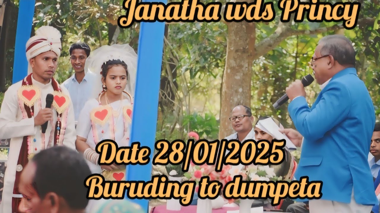 marriage program village dumpeta, brother janatha wds Princy date 28/01/2025 - YouTube