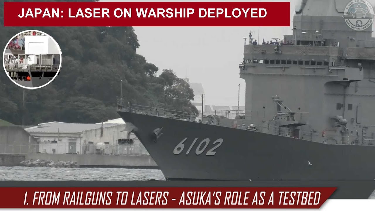 Inside Japan’s 100kW Laser Weapon Installed on JS Asuka Warship for Sea ...