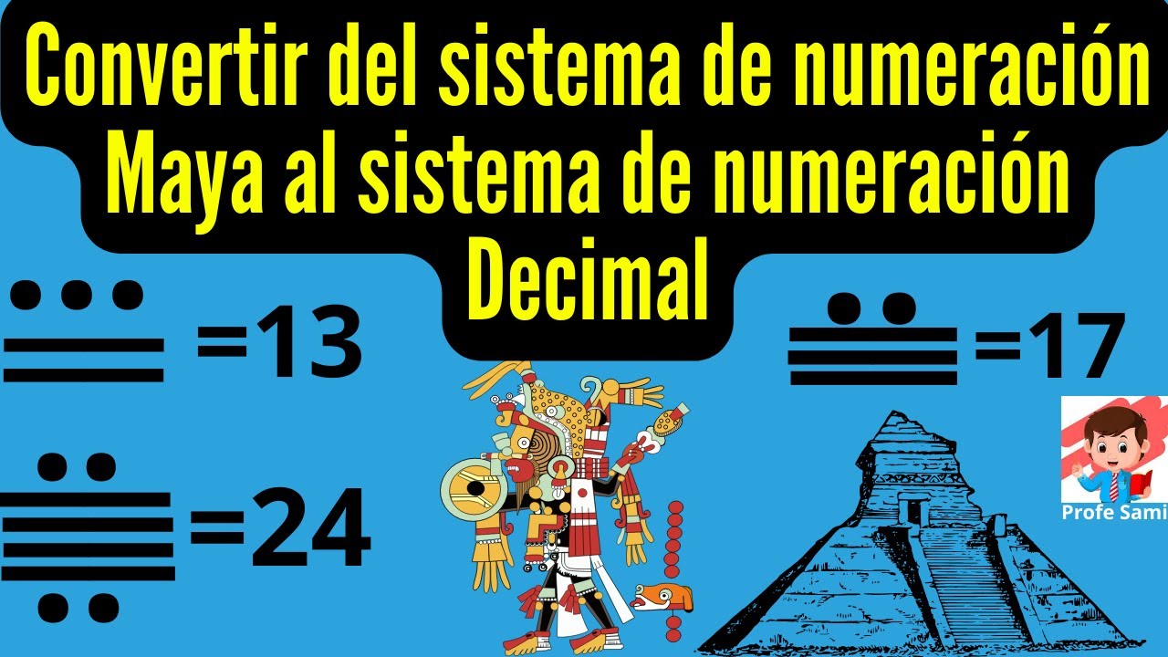 SISTEMA DE NUMERACIÓN VIGESIMAL. CONVERCIONES DE NUMEROS MAYAS AL ...