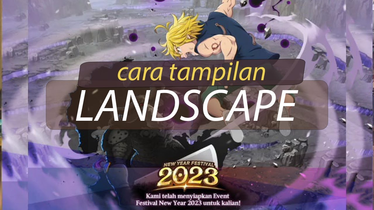 Setting LANDSCAPE NEW 2023 #sevendeadlysins #7ds #7dsgrandcross # ...