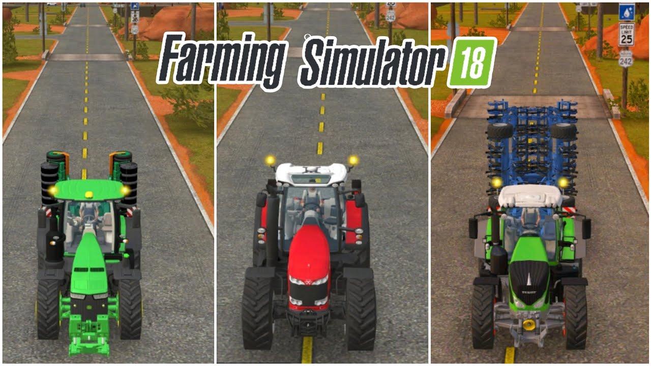 Farming Simulator 18 Use All Types Cultivation Tools ! fs 18 How To Use ...