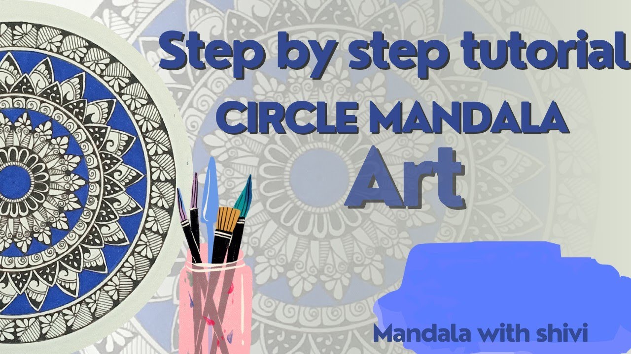 How to draw a circle mandala art for beginners || Mandala art workshop ...