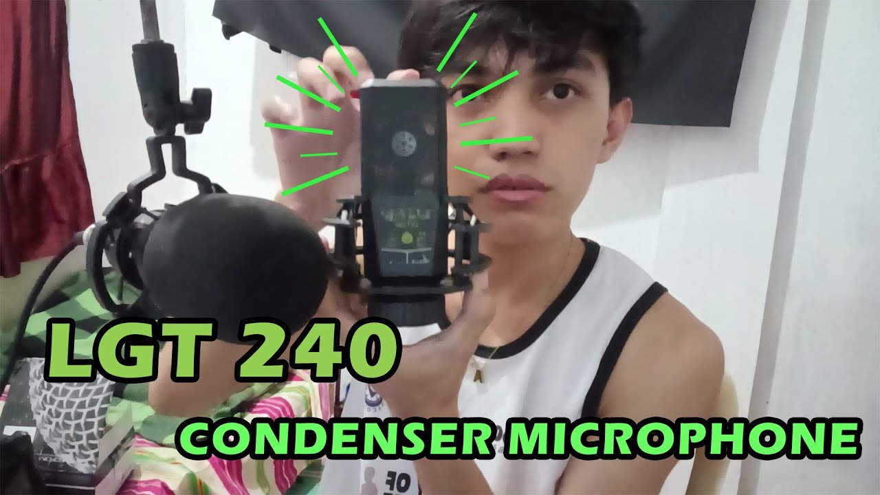 LGT 240 Condenser Microphone vs BM800: Unboxing, Setup, and Sound Test ...