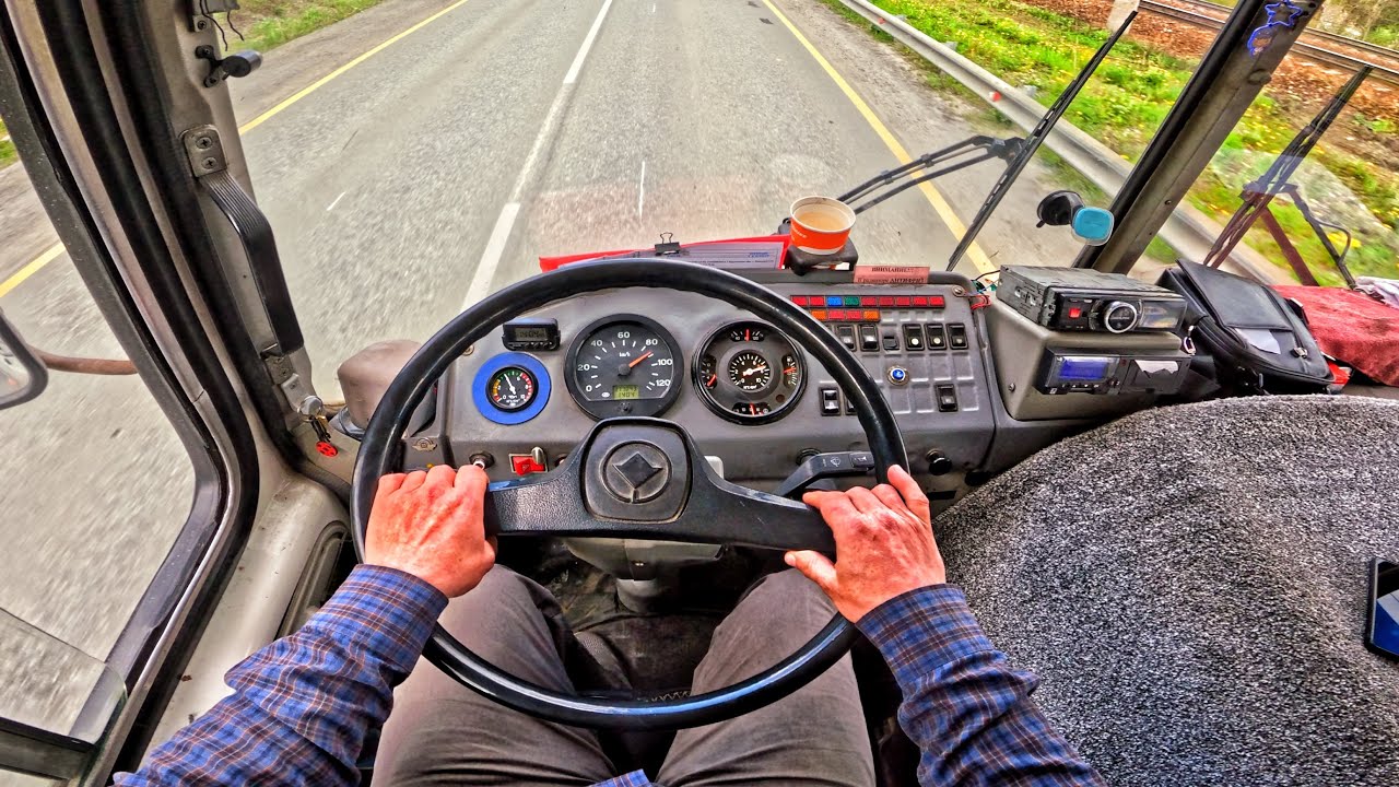 2018 PAZ 32054 (V8 BUS) - POV TEST DRIVE - YouTube