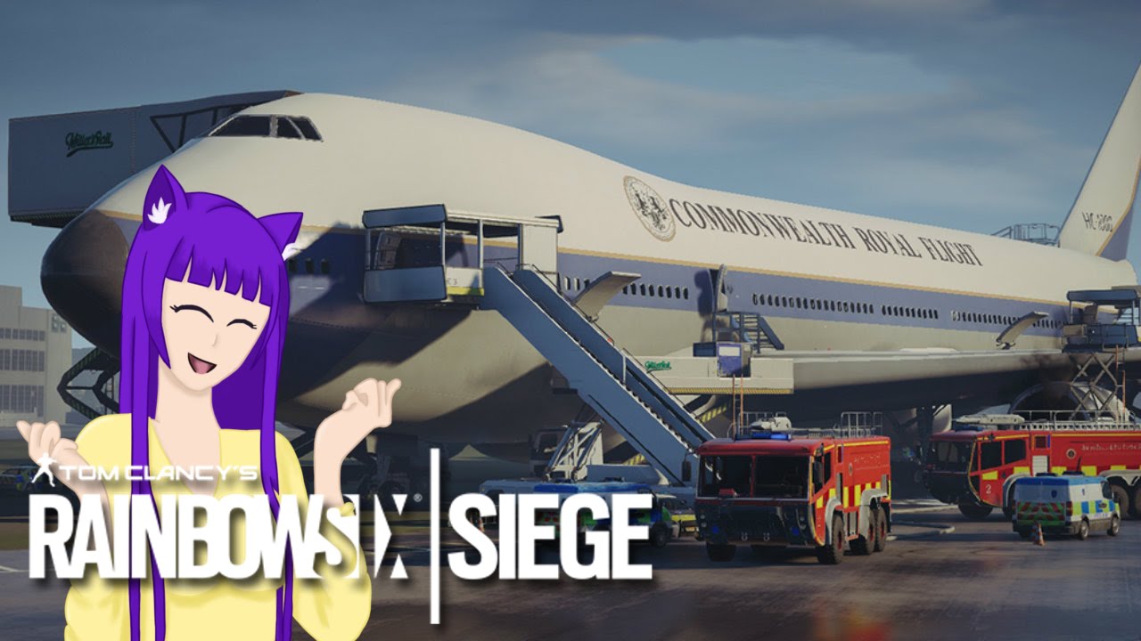 Tom Clancy's Rainbow Six Siege #100 - ES IST FLUGZEUG - YouTube