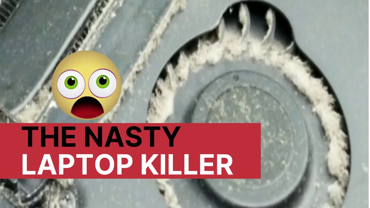 Dust Inside a MacBook - YouTube