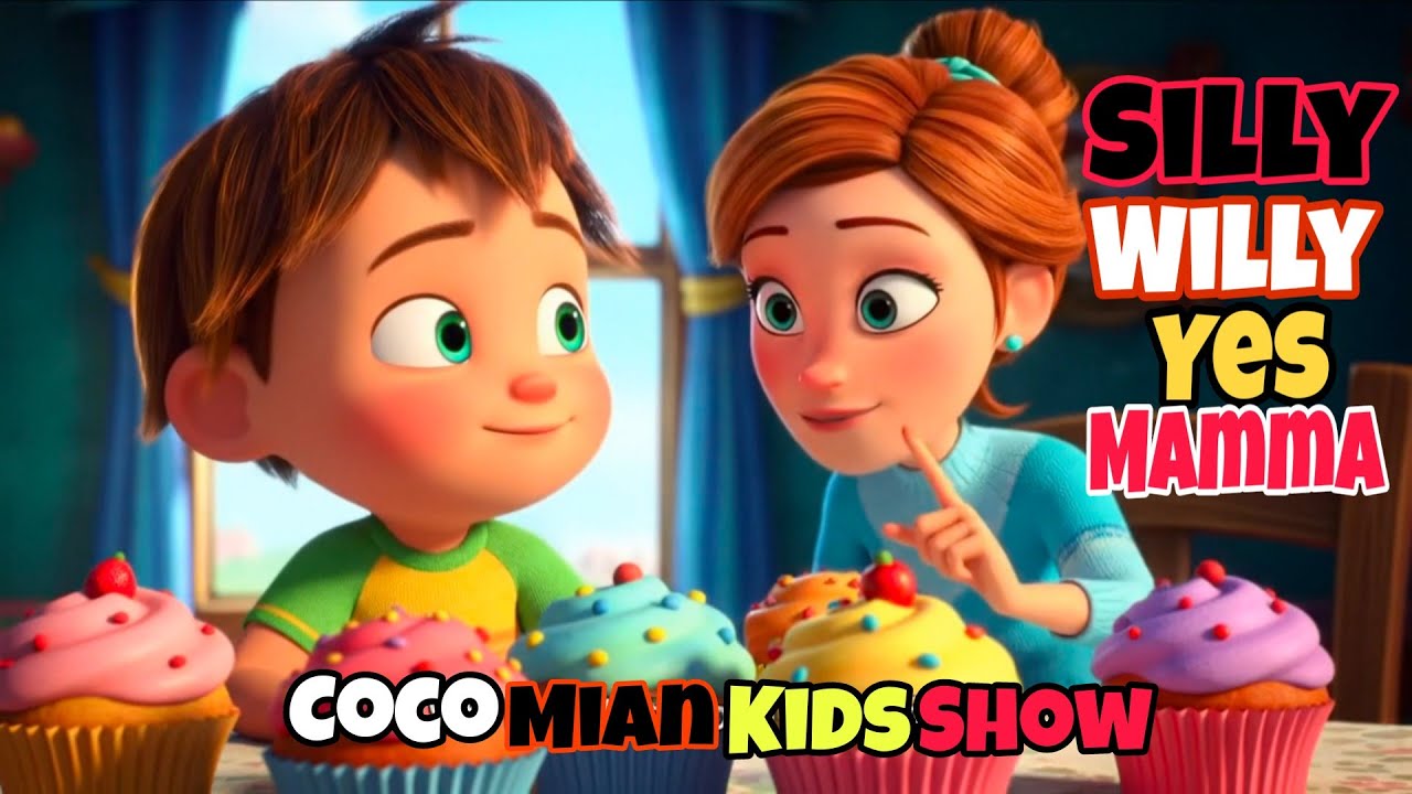 Silly Willy Yes Mama | Funny Nursery Rhymes for Kids | Baby Songs ...