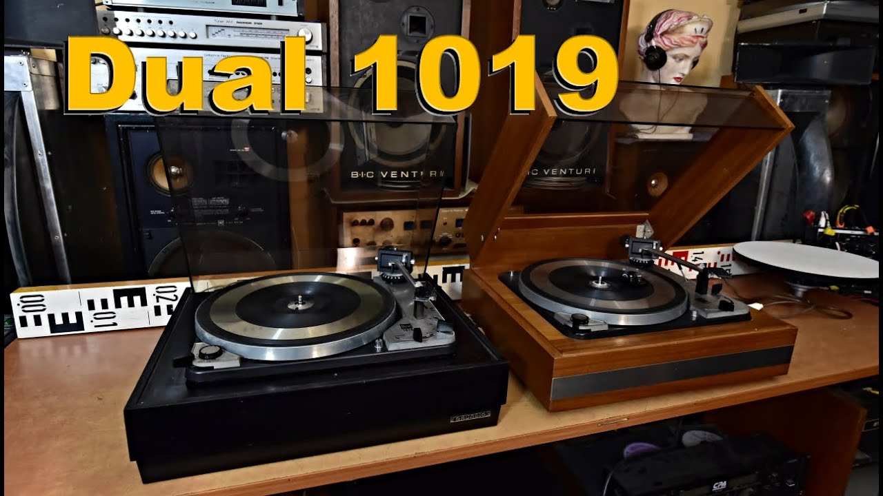 Dual 1019 Plattenspieler turntable record player gramofon - YouTube