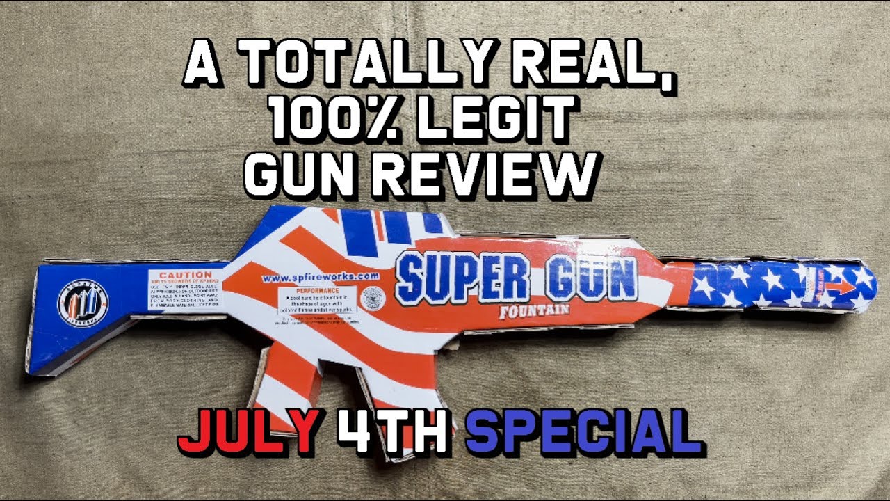 Super Gun - A Completely Real Firearm 4th of July Special - YouTube