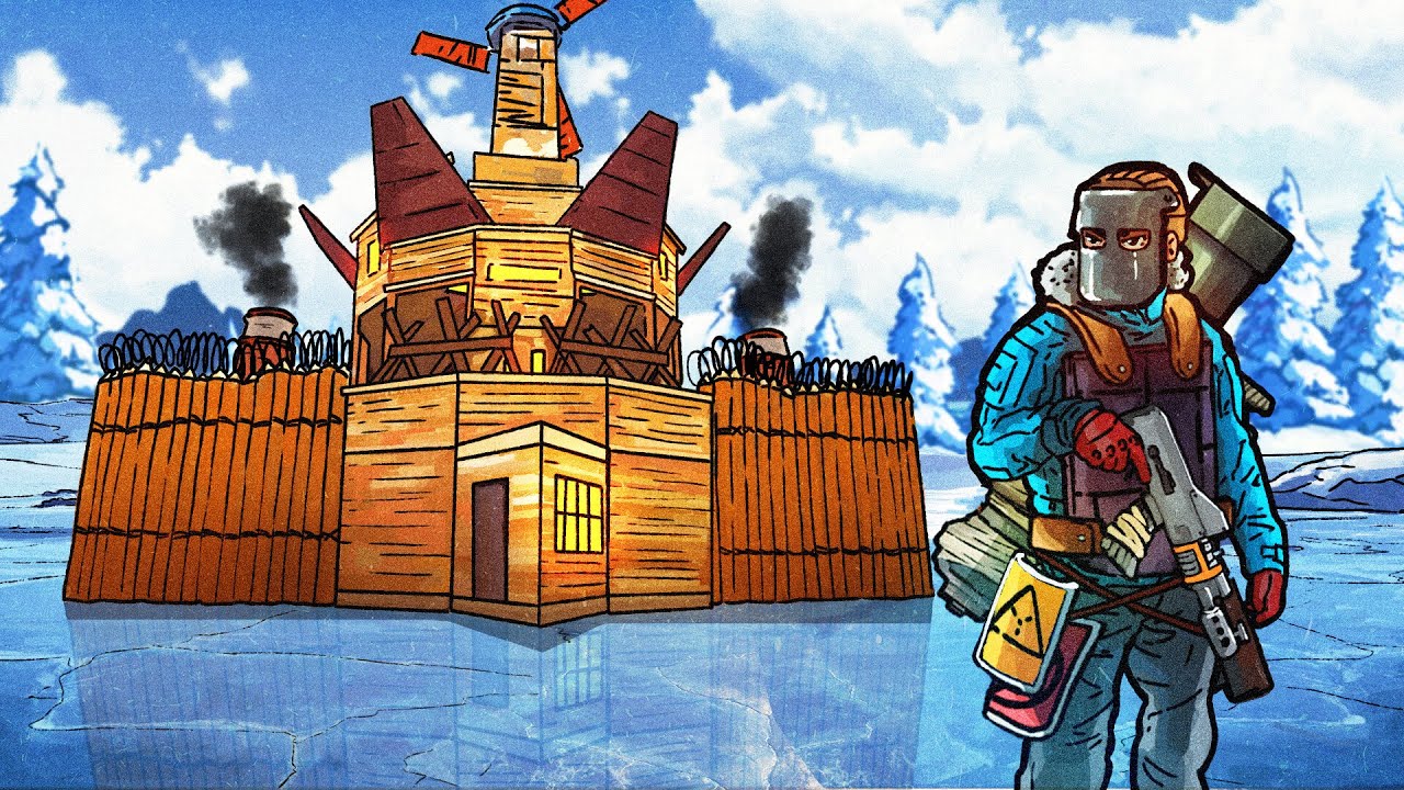 I Built on the GREATEST ICELAKE as a SOLO in Rust - YouTube