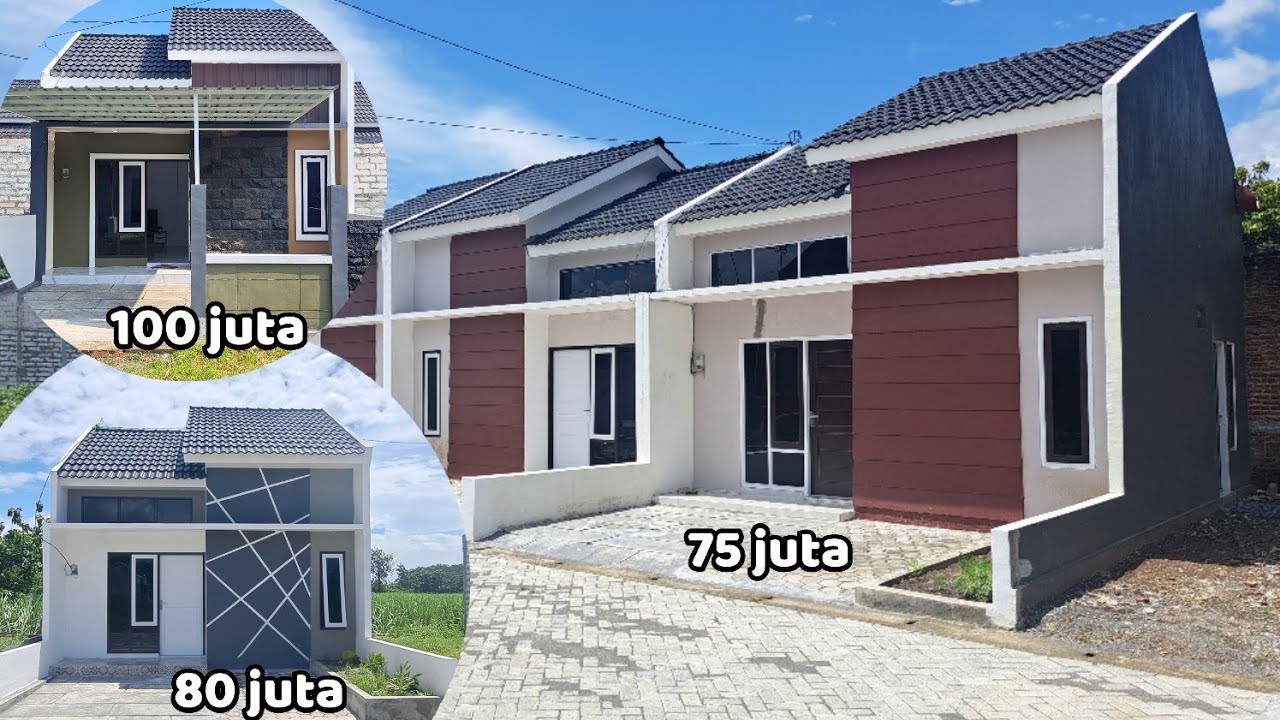 Rumah Minimalis - Type 40 Lahan 6 x 10 !! ada 3 Tampak Berbeda dalam 1 ...
